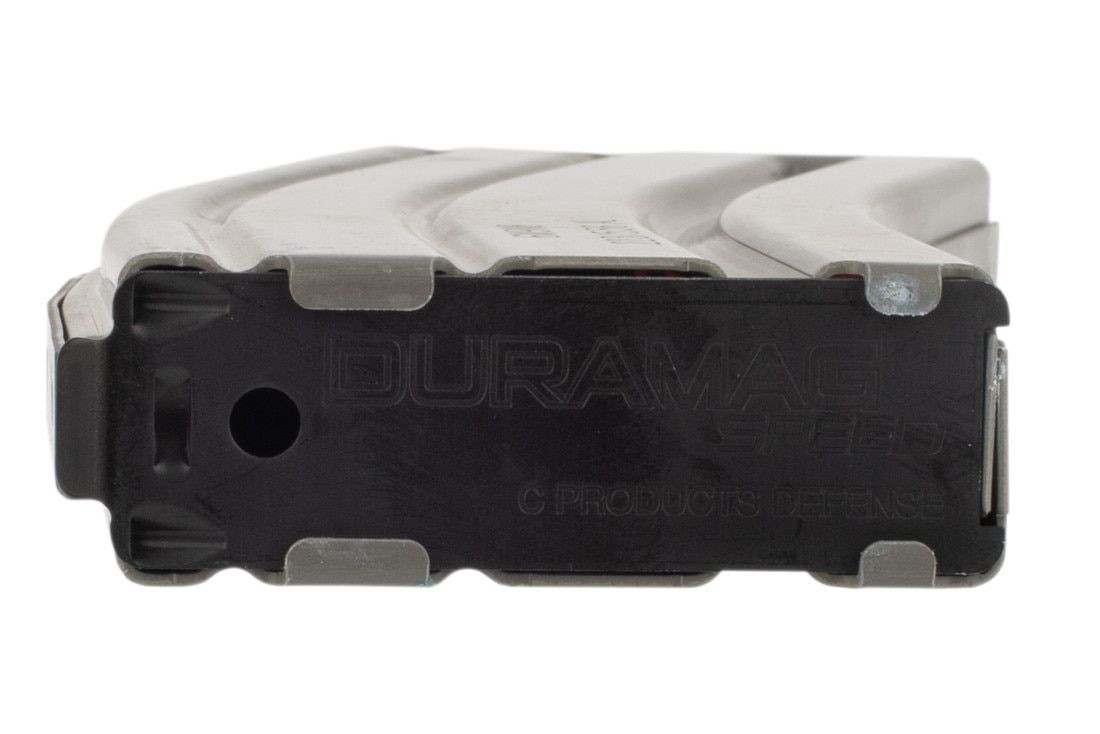DURAMAG Speed Aluminum 30rd AR-15 Mag, 5.56 NATO/.223/300BLK, Gray