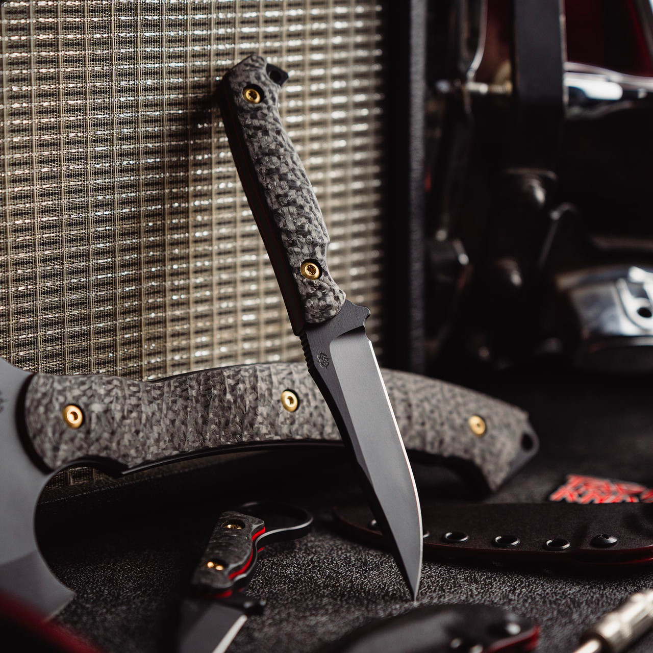 Toor Knives Krypteia S Fixed Blade Knife, Heavy Metal