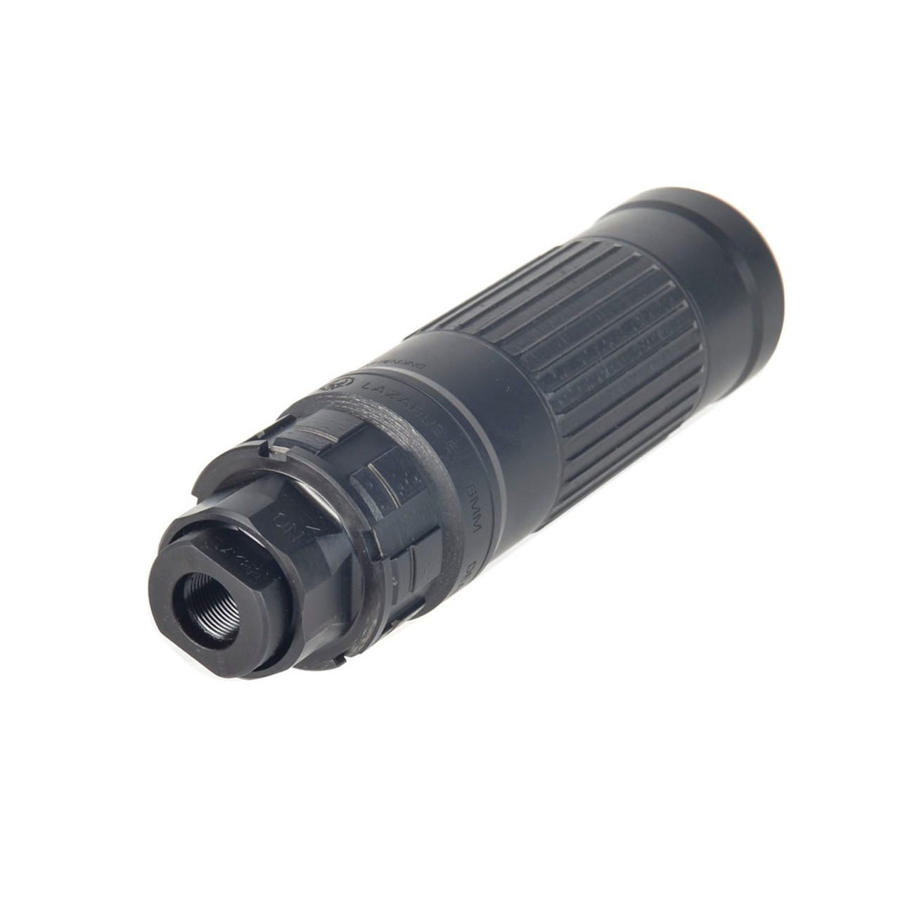 Dead Air Lazarus 6 Suppressor Xeno Adapter, Black 5.88"