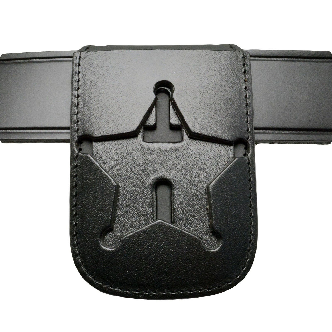 Perfect Fit Florida Sheriff Neck Badge ID Case Holder with Chain
