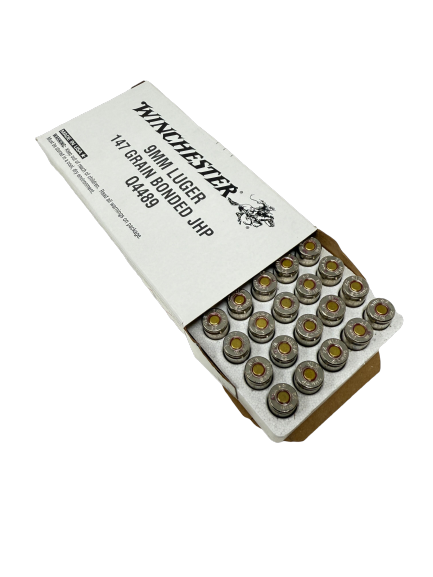 Winchester Ranger 9mm Luger +P 147 Grain Bonded Jacketed Hollow Point