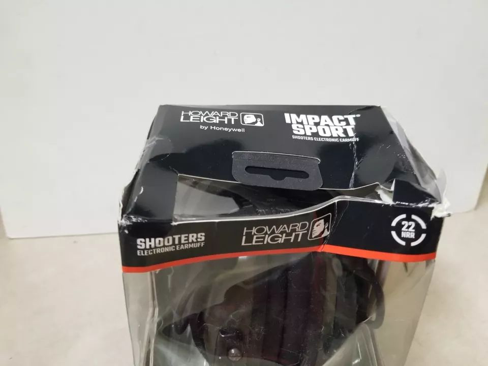 Howard Leight Impact Sport 22 DB Nrr Electric Earmuff, Black/Hunter Green