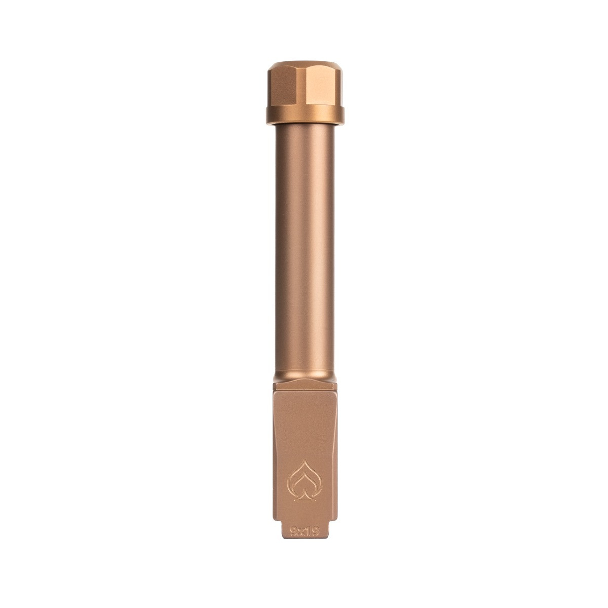 Ballistic Advantage 9mm Glock 43/43X PVD Copper Threaded Non-fluted Barrel