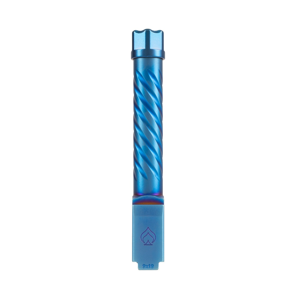 Ballistic Advantage 9mm Glock 19 Gen 3-5 PVD Blue Threaded Spiral ...