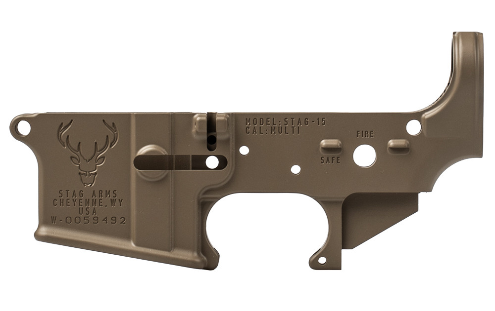 Stag 15 Stripped Lower Receiver, Mil-Spec