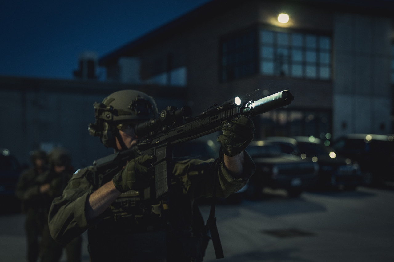 Surefire Socom556-Mini4 5.56mm Compact Supressor, Black