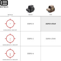 EOTECH EXPS3-0 EXPS Holographic Weapon Sight and A65 reticle Tan ...