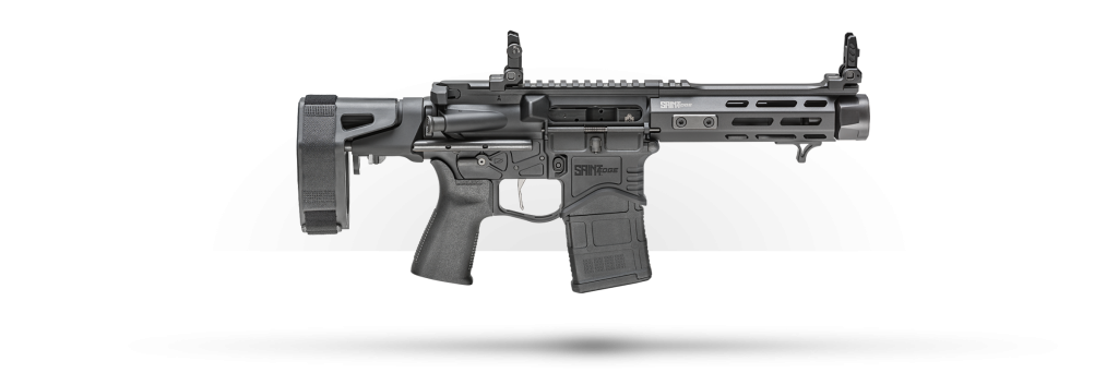 Saint® EDGE PDW AR-15 Pistol 5.56 Black (STE955556B)
