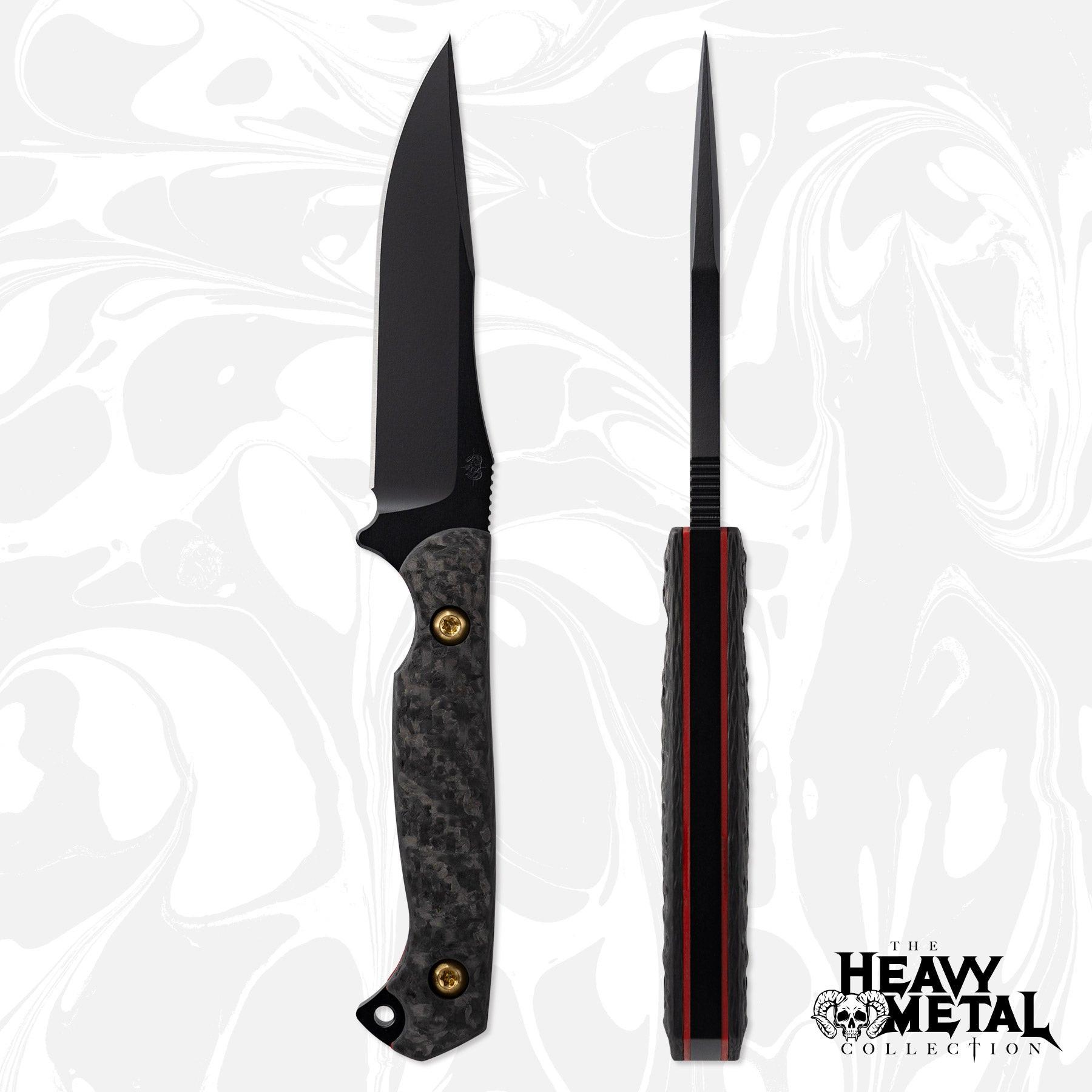 Toor Knives Krypteia S Fixed Blade Knife, Heavy Metal
