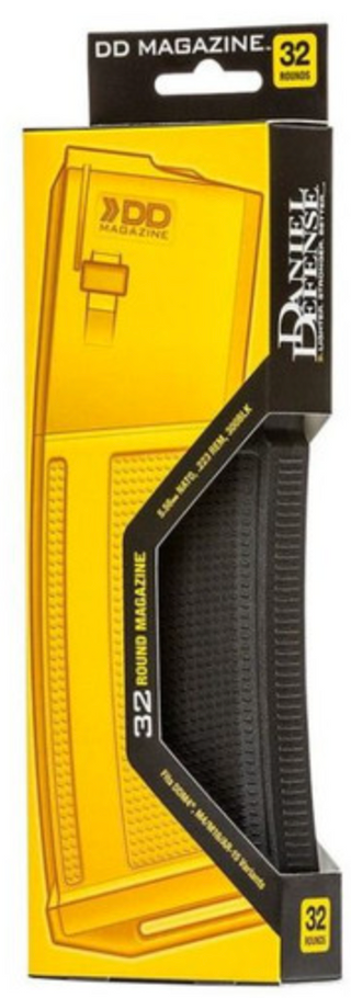 Daniel Defense DD Magazine 32rd. M4/AR-15 Rifle Magazine, Black ...