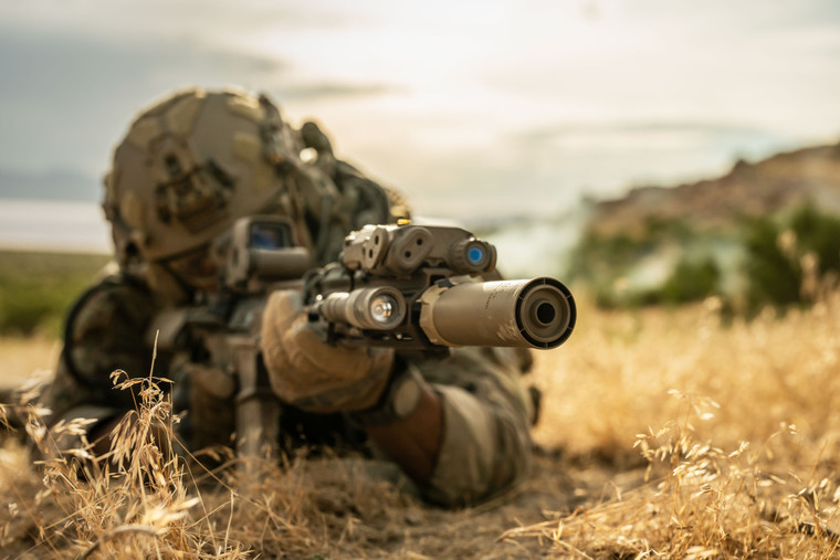 SureFire SOCOM RC3 Fast-Attach 5.56 NATO Suppressor - 6.4" - Black ...