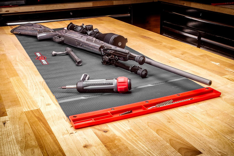 Real Avid Universal Smart - 43” x 16” Gun Cleaning Mat with Magnetic Tray