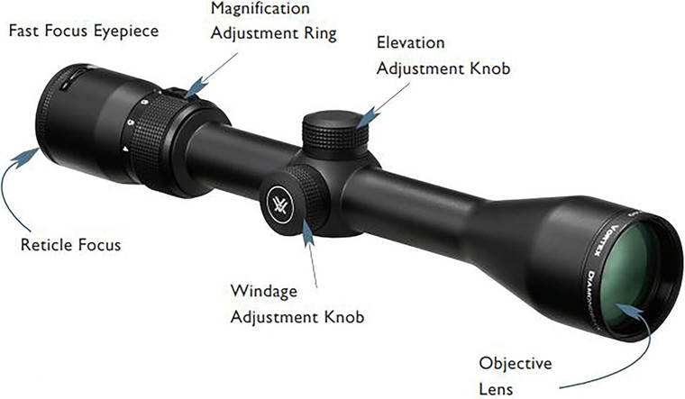 Vortex Diamondback 3.5-10x50mm SFP Rifle Scope – BDC Reticle