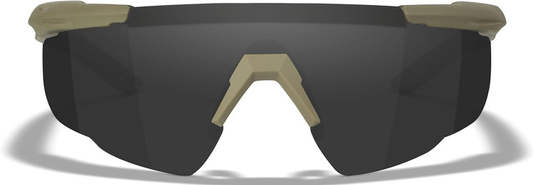 Wiley X Eyewear Saber Advanced Lens Shooting Glasses & Accessories, Grey