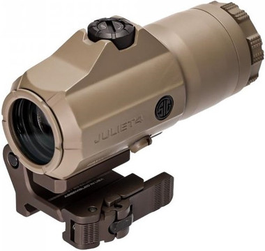 Sig Sauer Electro-Optics Juliet4 4x24mm Magnifier - Flat Dark Earth