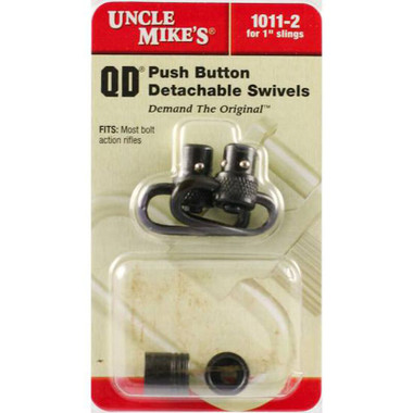 Uncle Mike's MO10112 Quick Detach 1-Inch 100 Push Button Sling Swivel ...