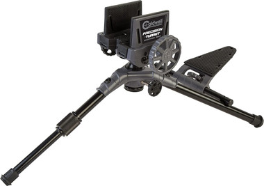 Caldwell Precision Turret Adjustable Swivel Design Rifle Shooting Rest, BLK