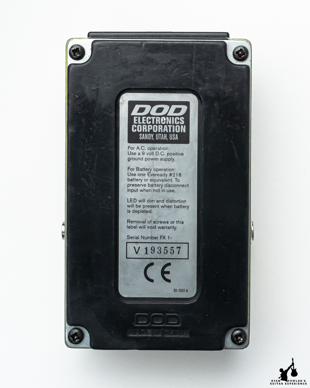 DOD FX-91 Bass Overdrive