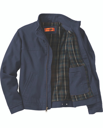 CSJ40: Washed Duck Cloth Flannel-Lined Work Jacket by CornerStone ...