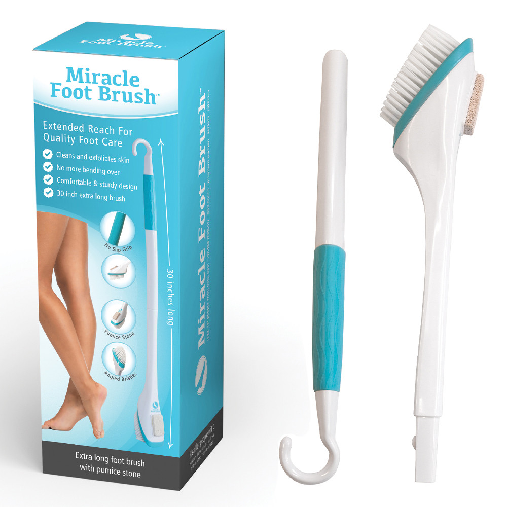 Miracle Foot Brush™ with Pumice Stone - UntilGone.com