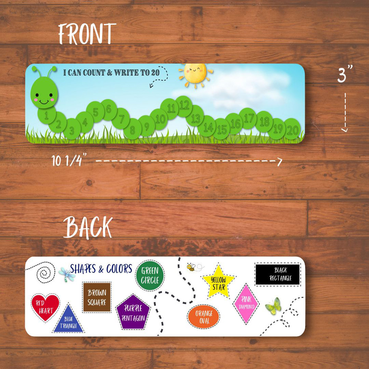 Personalized Kids' Preschool Educational Bundle with Reusable Learning ...