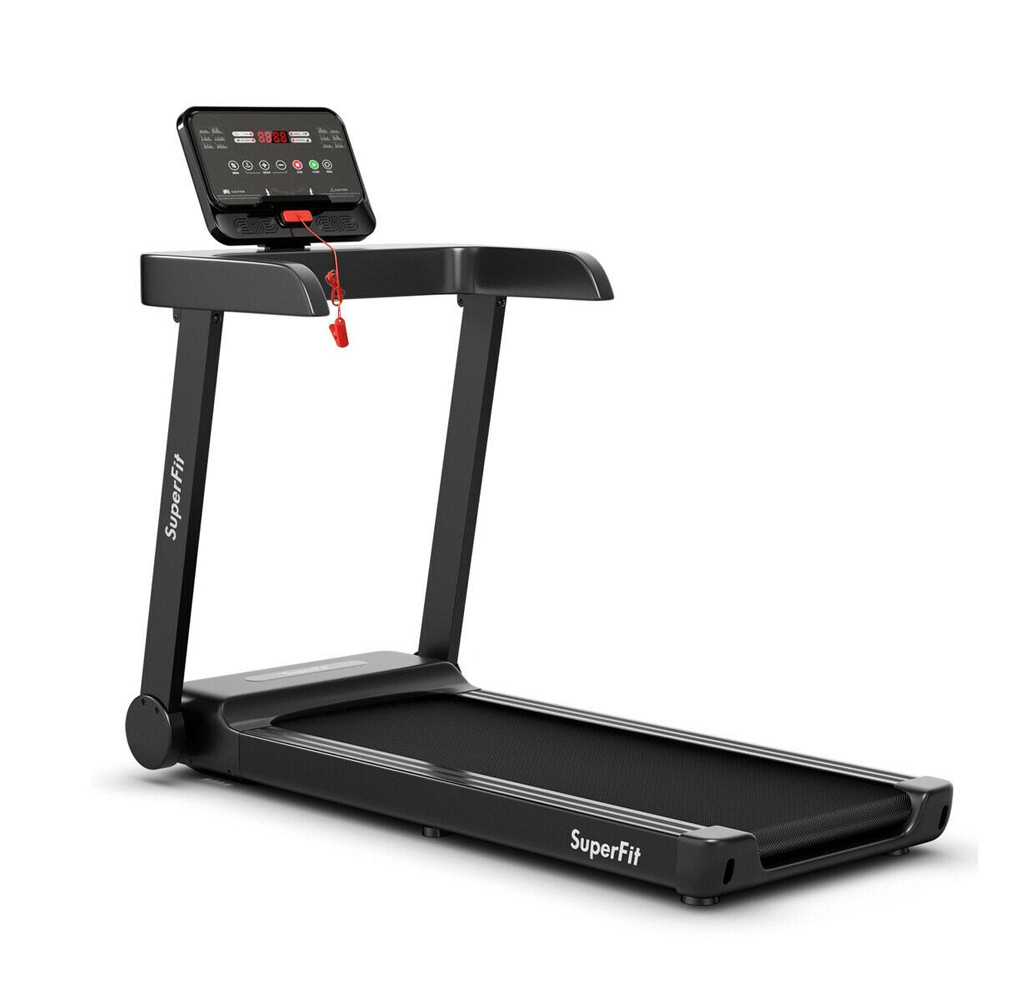 Superfit 2.25HP 2-in-1 Folding Treadmill with Bluetooth Speaker ...