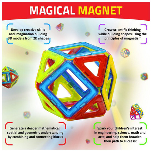 Kids' Magical Magnet Learning & Building Toy Set - UntilGone.com