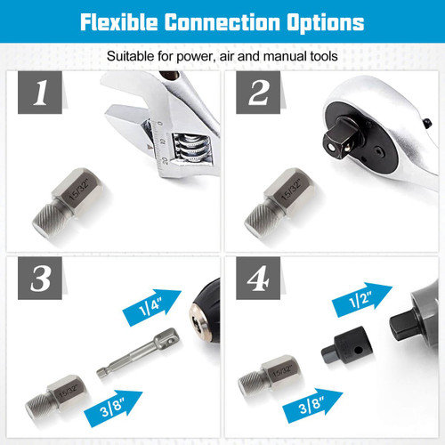 27-Piece Multi-Spline Screw Extractor Set - UntilGone.com