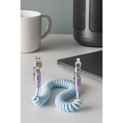 Power Spring 4-in-1 Fast Charging Cable - UntilGone.com