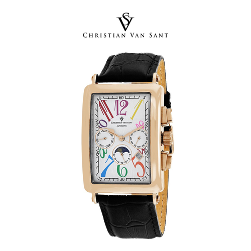 Christian Van Sant Men's Prodigy White Dial Watch - UntilGone.com