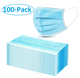 Disposable 3-Ply Protective Face Mask (100-Pack) - UntilGone.com