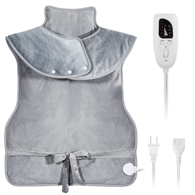 Neck & Back Electric Heating Wrap with Controller - UntilGone.com