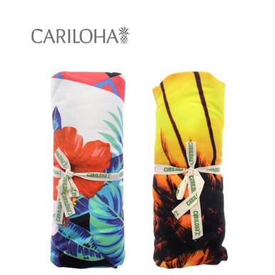 Cariloha® Round Bamboo Beach Towels - UntilGone.com
