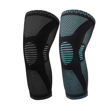 3D Mesh Compression Knee Sleeve Support with Silicone Grip - UntilGone.com
