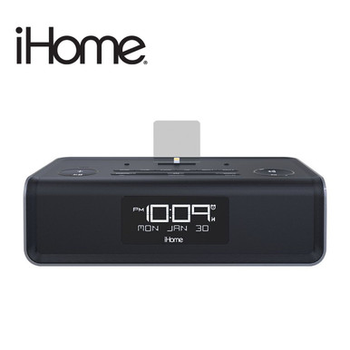 iHome iDL43B Dual Charging Stereo FM Clock Radio with Dock and USB ...