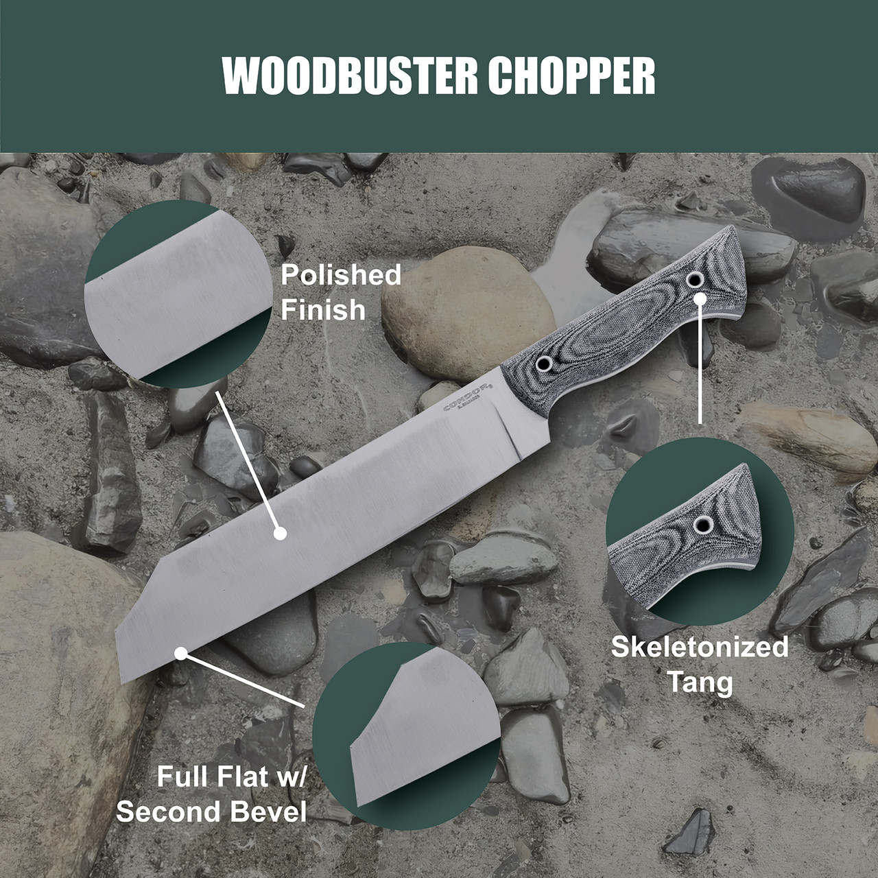 Woodbuster Chopper - Condor Tool & Knife Inc
