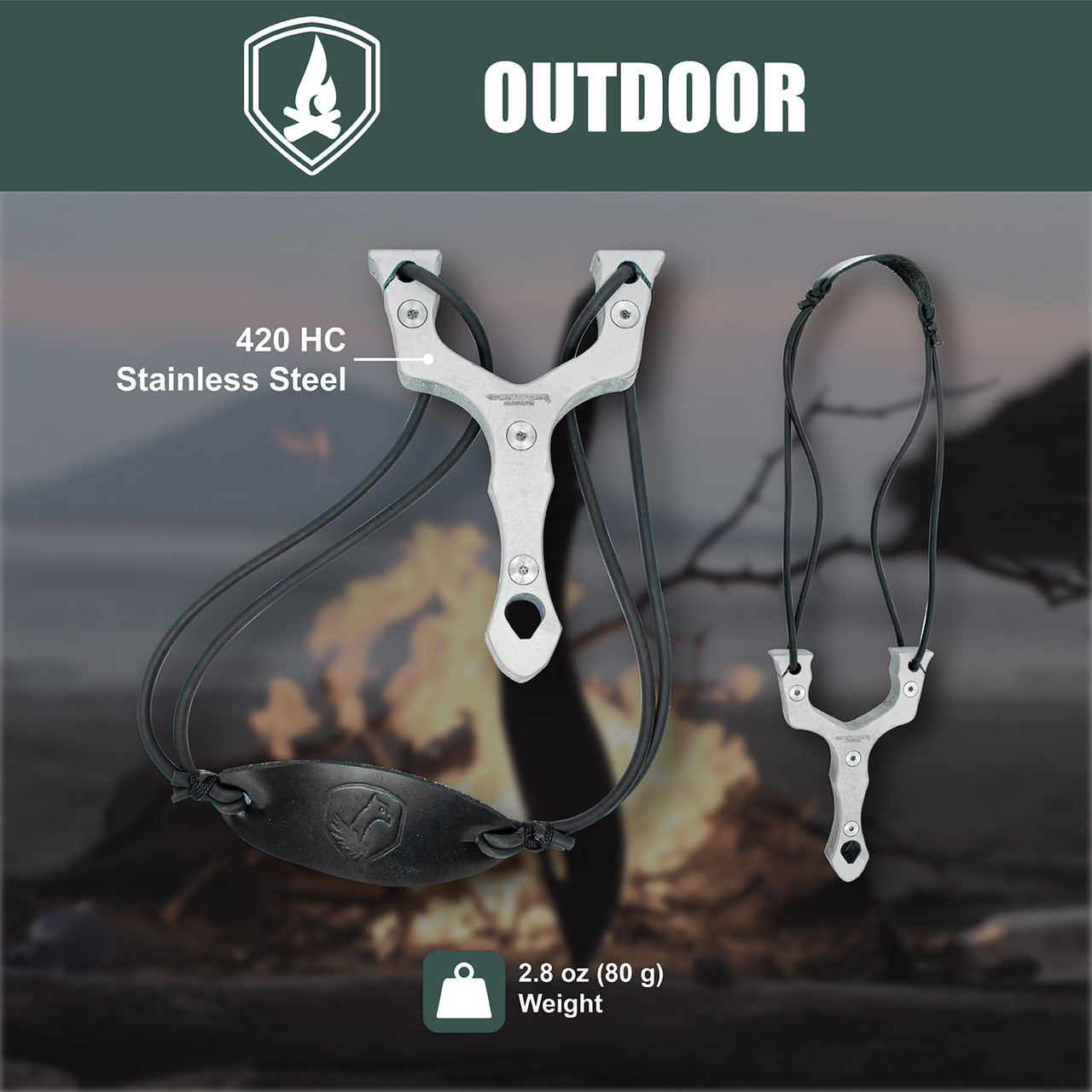 EXOSKELETON SLINGSHOT - Condor Tool & Knife Inc.
