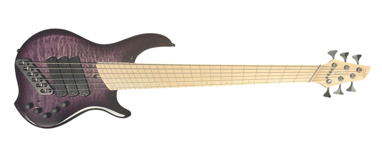 Dingwall Combustion (6), Ultra Violet / Maple / 3 Pickups *In Stock!