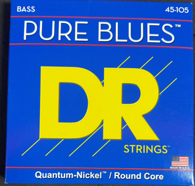 DR PURE BLUES Bass Strings 4 String Set 45-105