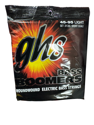 GHS 3135 Boomers Short Scale 4 String Set 45-95