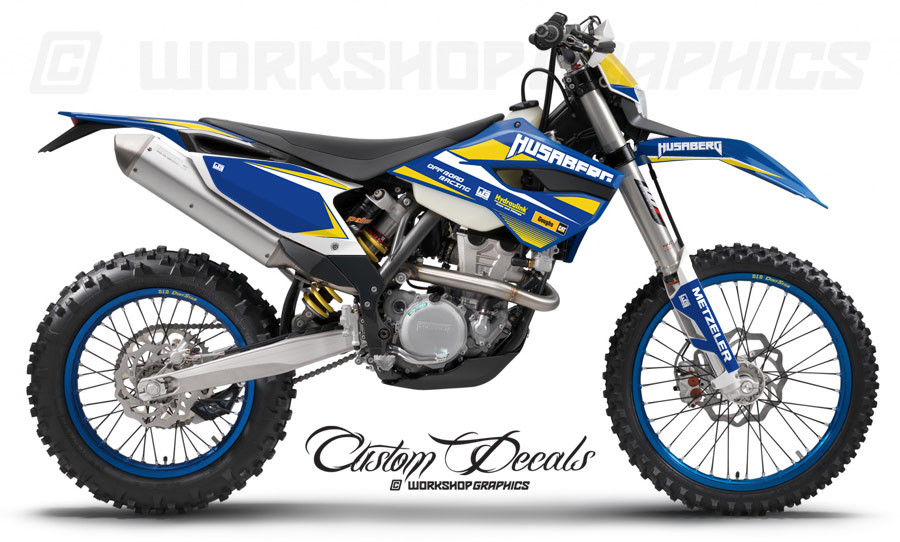 2013 Husaberg Enduro - Graphics Kit - Workshop Graphics