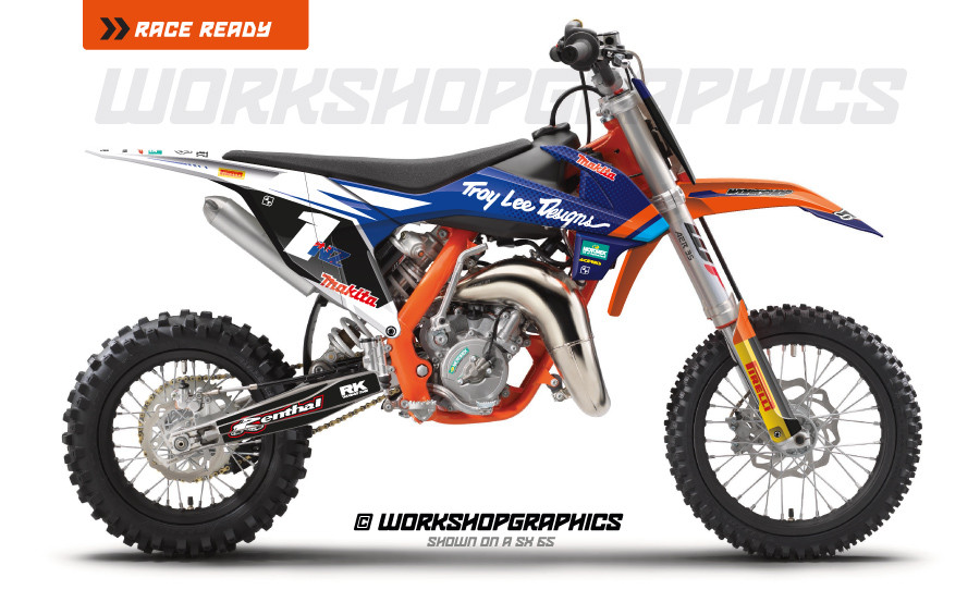 KTM 65 Race - Graphics Kit - Workshop Graphics