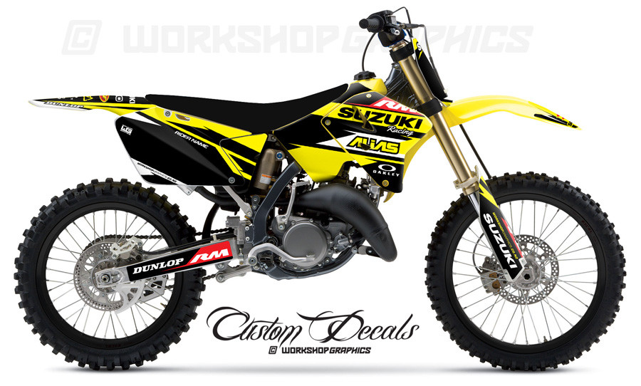 Suzuki RM RMZ Custom Graphics