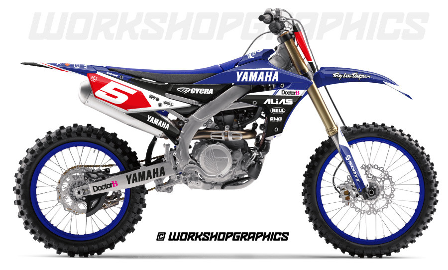 Yamaha YZ250 YZ450 MX Graphics kits