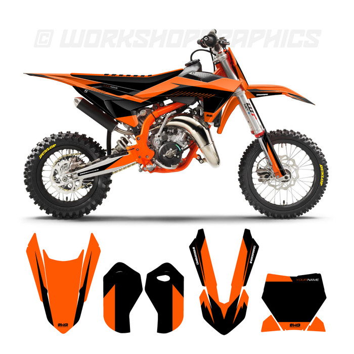 Nova KTM 65 - Graphics Kit - Workshop Graphics