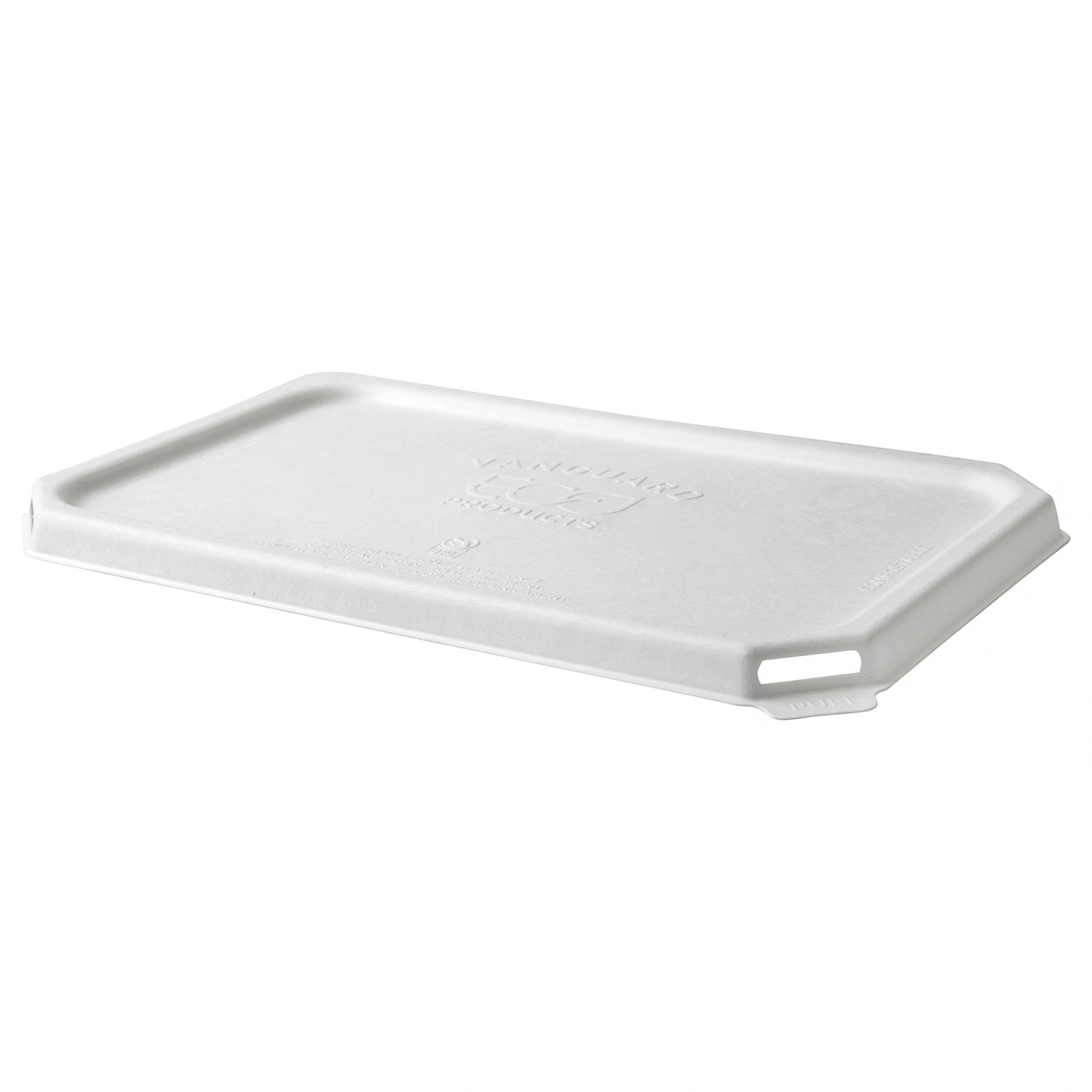 10x7in WorldView™ Flat Fiber Lid for Rectangular Containers | Vanguard®
