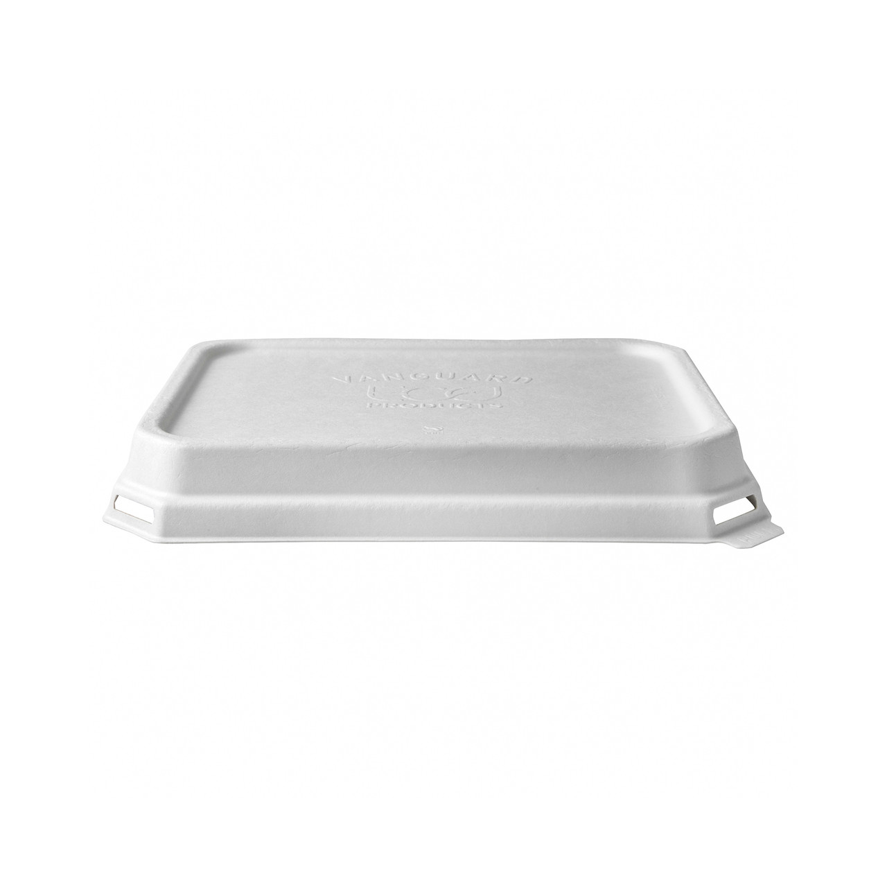 6x8in WorldView™ Dome Fiber Lid for Nacho Trays | Vanguard®