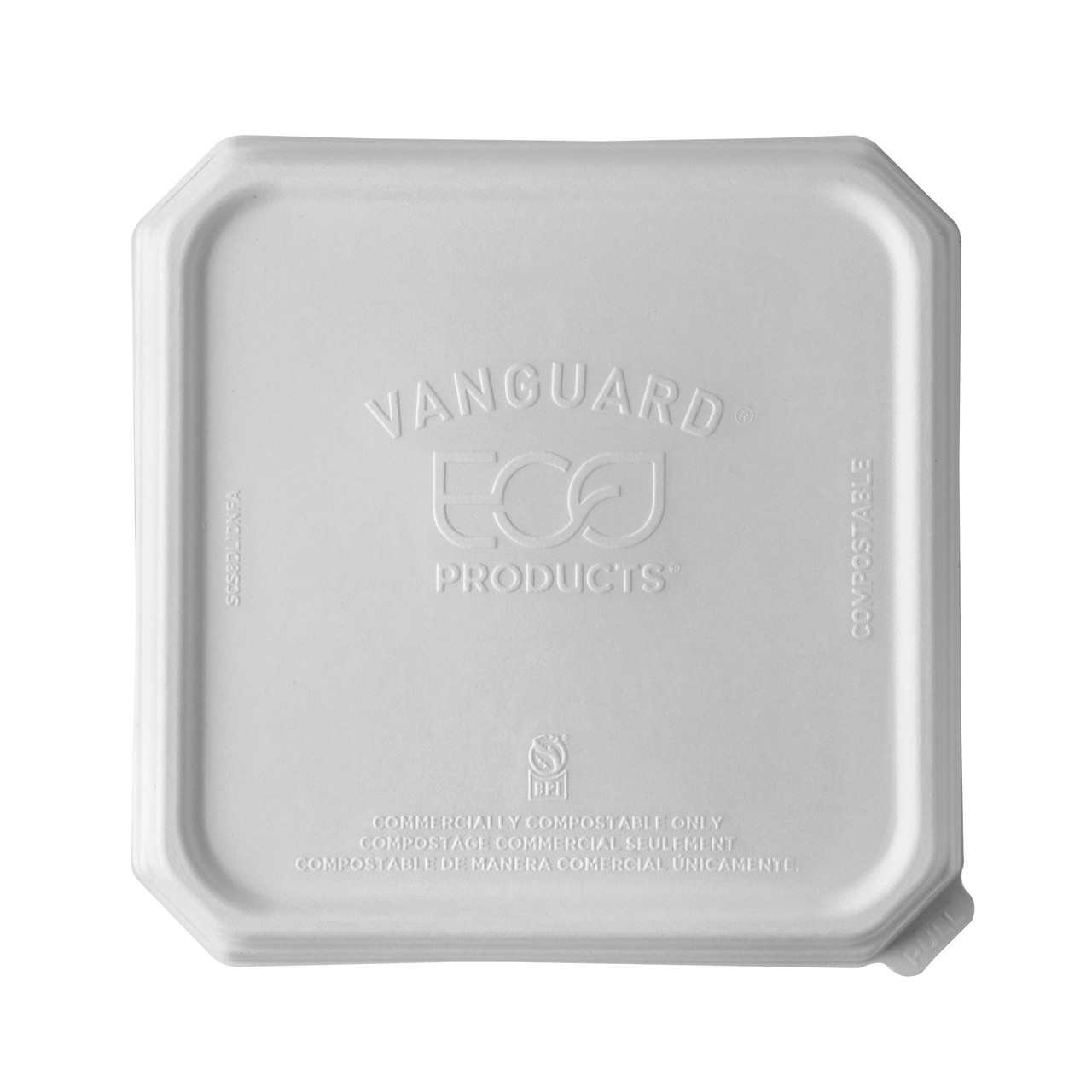 8in WorldView™ Dome Fiber Lid for Square Containers | Vanguard®