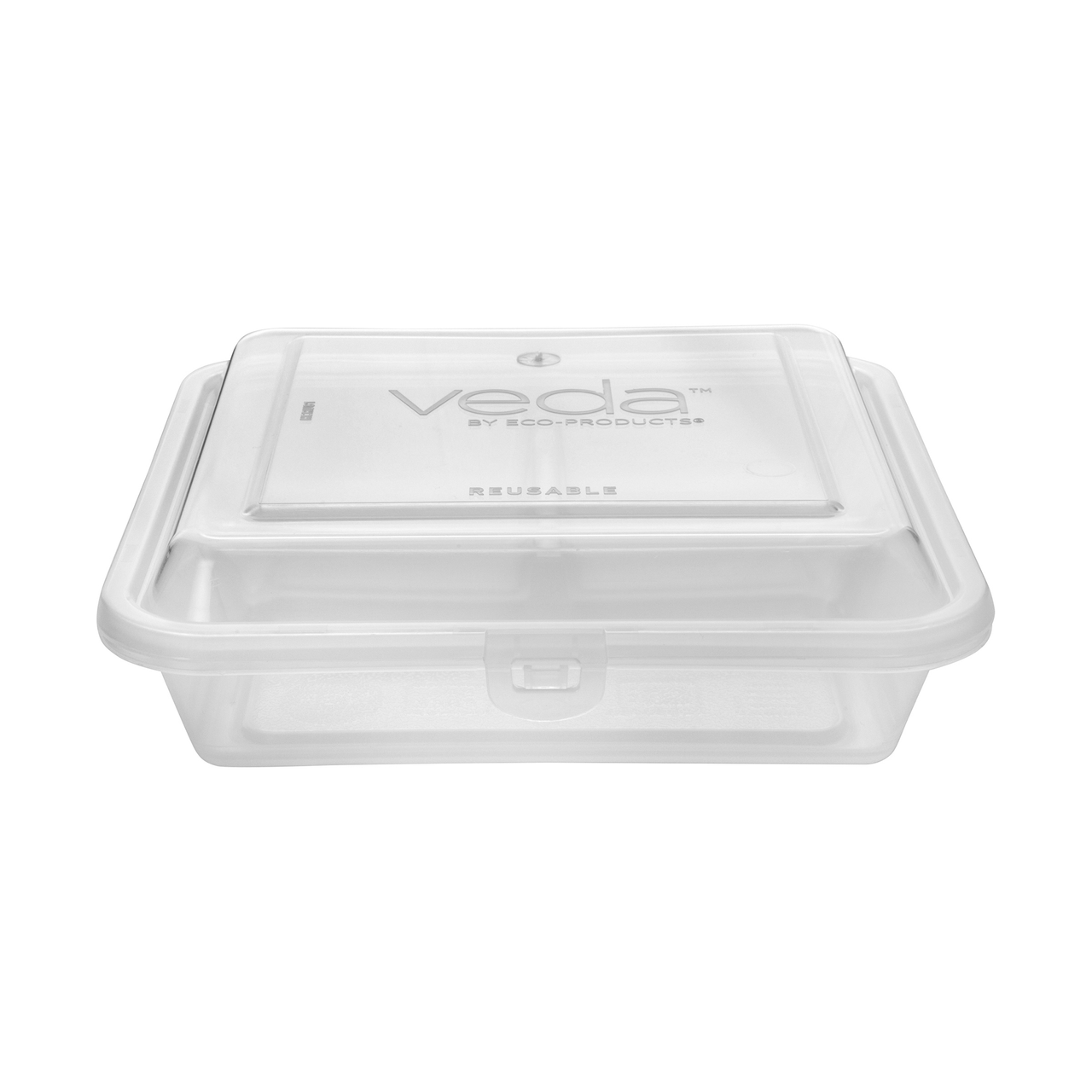 8in, 3-Compt Clamshell, Reusable