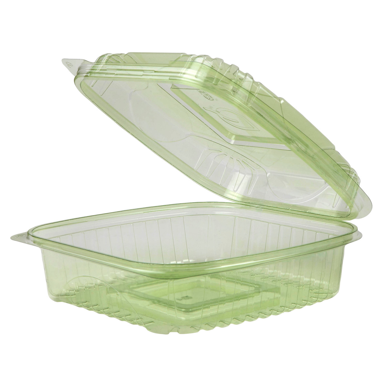 8in PLA Clamshell, Green